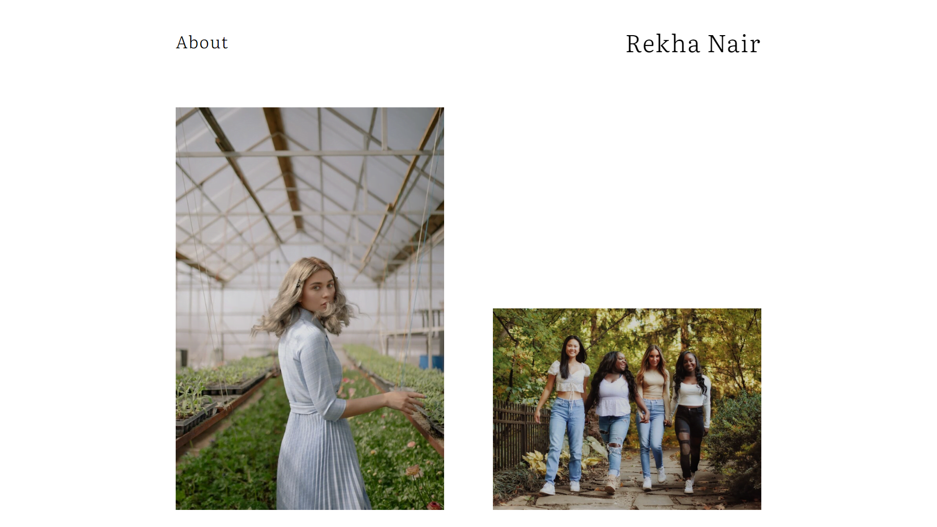 Rekha Nair Model Actress Portfolio Website | Design By Cineaim Web Services